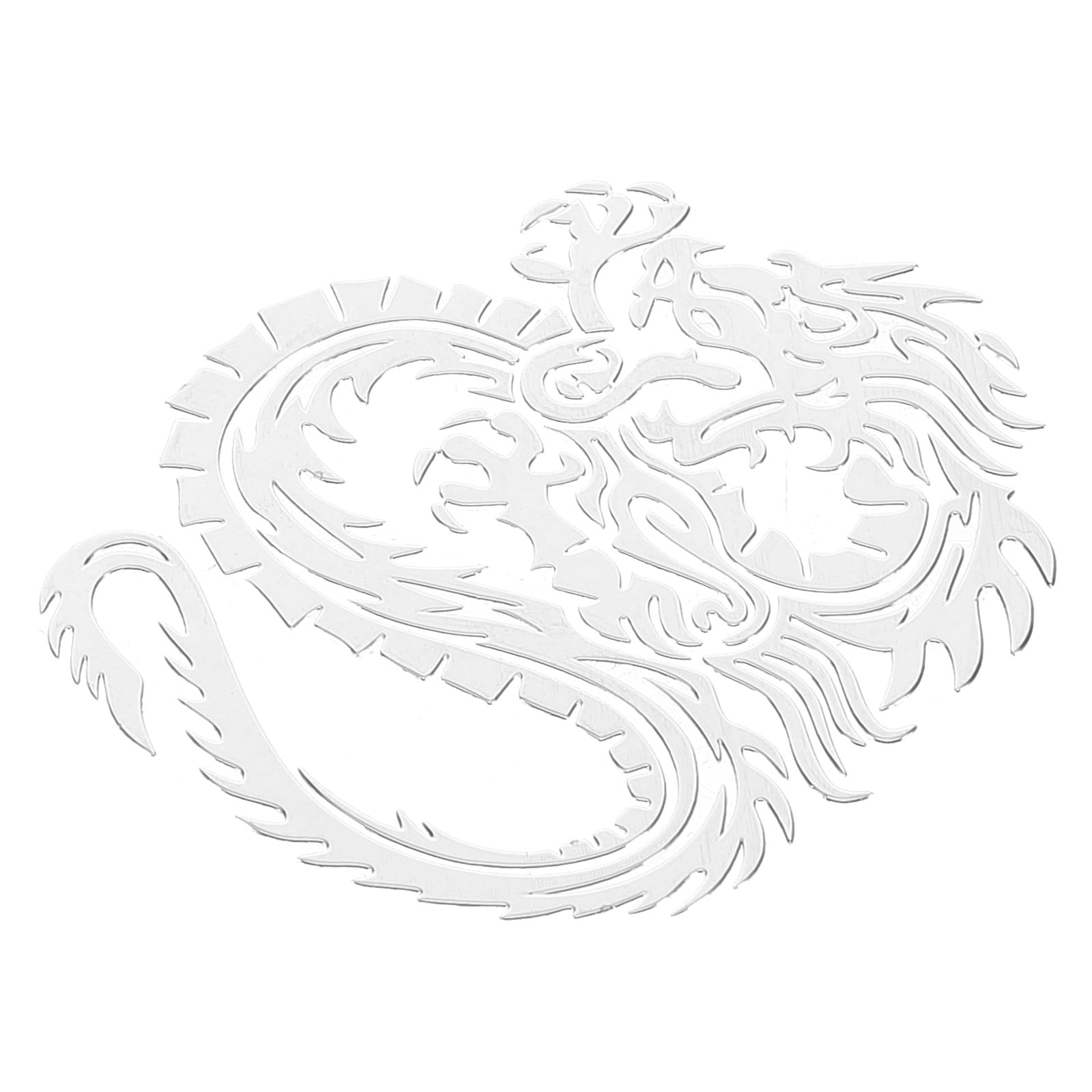 Car Dragon Sticker Metal for Autos and Motorcycles Alloy Badge Sticker ...
