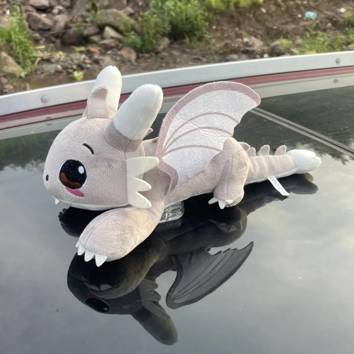 Car Dragons,Car Accessory Little Flying Dragon Plush,Toothless Stuffed ...