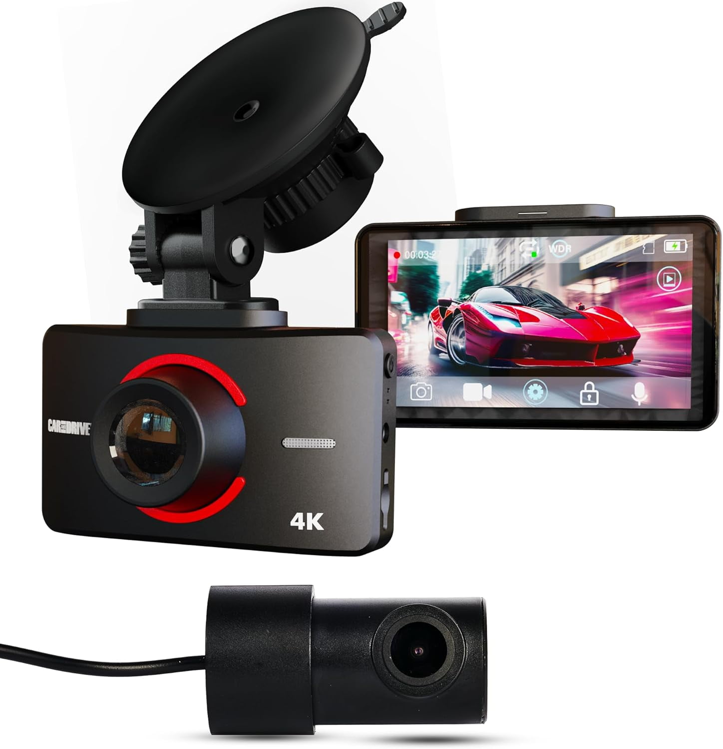Car and Driver 1080p Full HD Dual View Dash Cam | Front, Rear-View ...