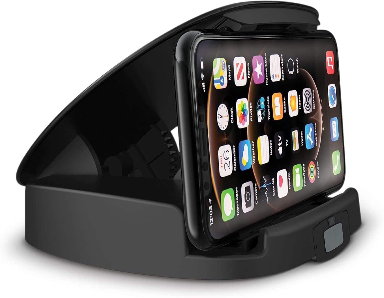 Car and Driver DashMate 15W Wireless Smartphone Charger, Built-in ...