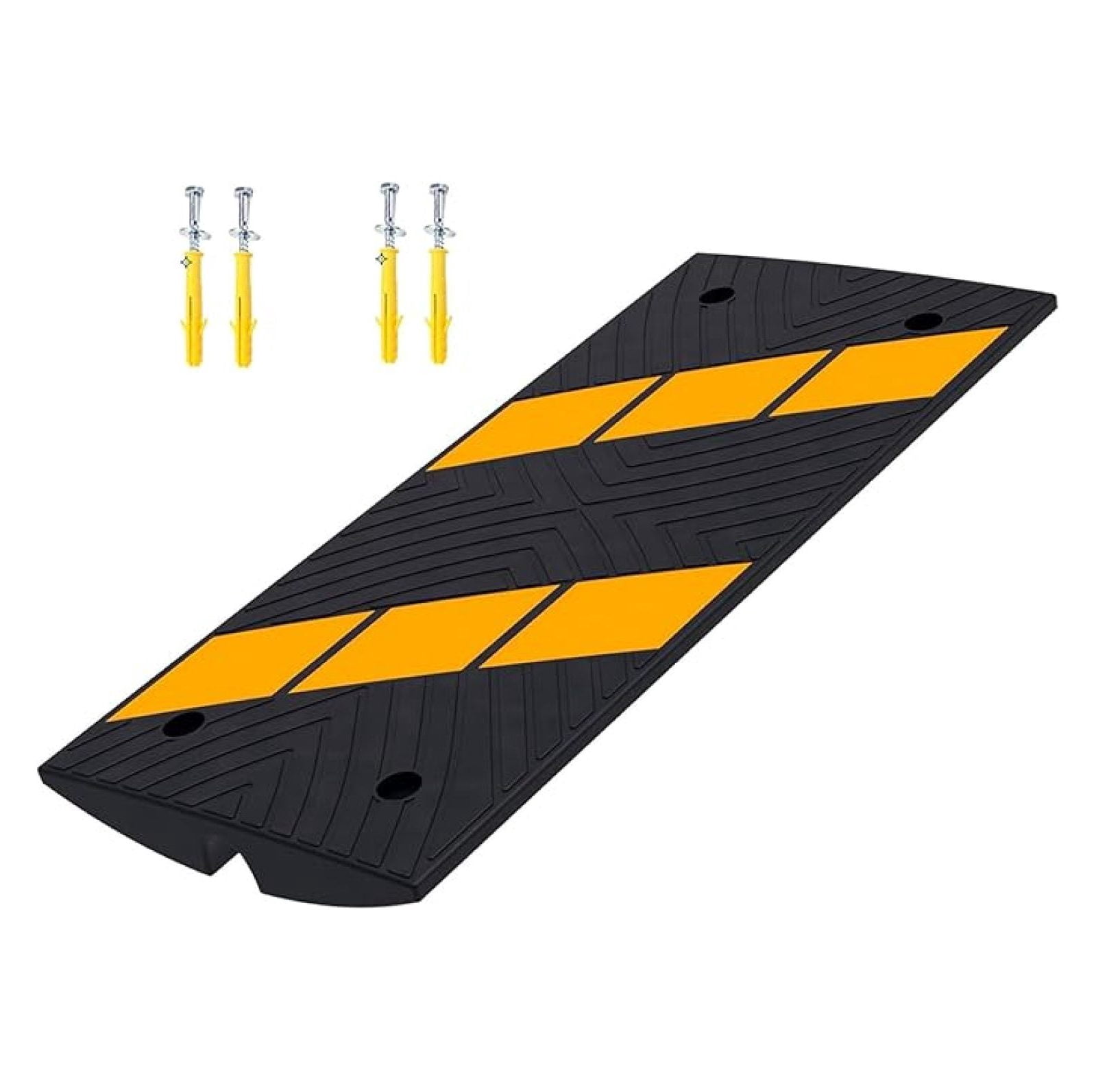 Car Driveway Ramps Rubber Curb Ramp 33000lbs Load Capacity 2.6INCH ...
