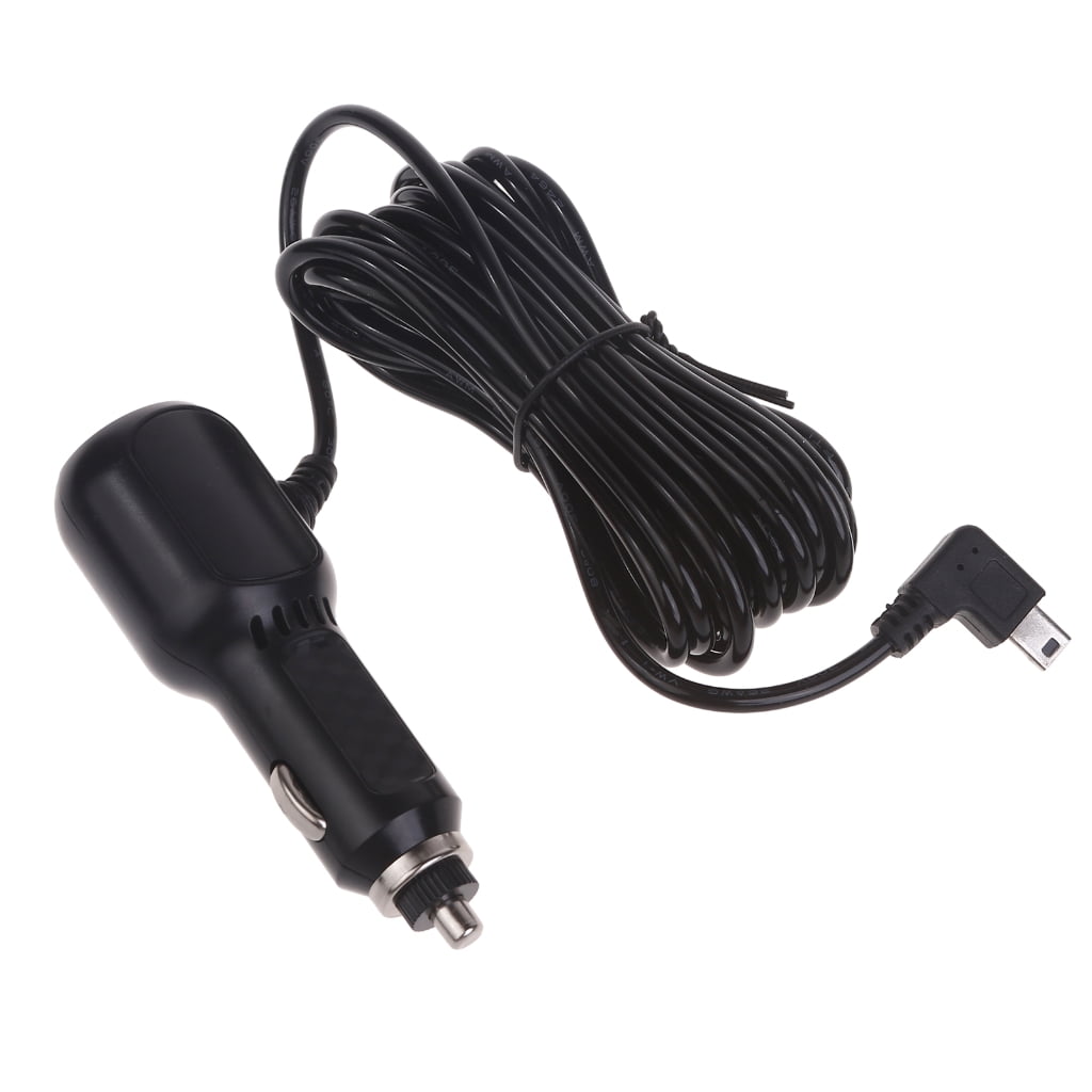 Car Driving Recorder Power Cord Adapter Mini USB Car Charger Cable 3.5m ...