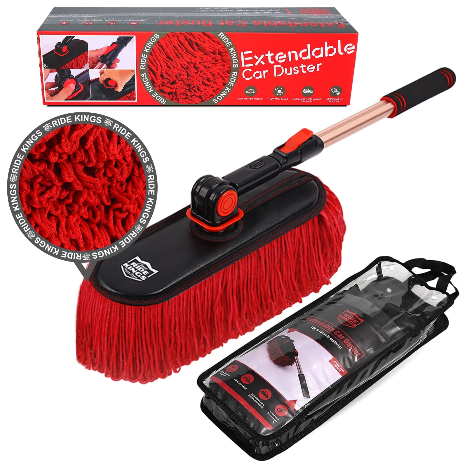 Car Duster Exterior Scratch Free,Soft Car Brush Kit for Car,Truck,SUV ...