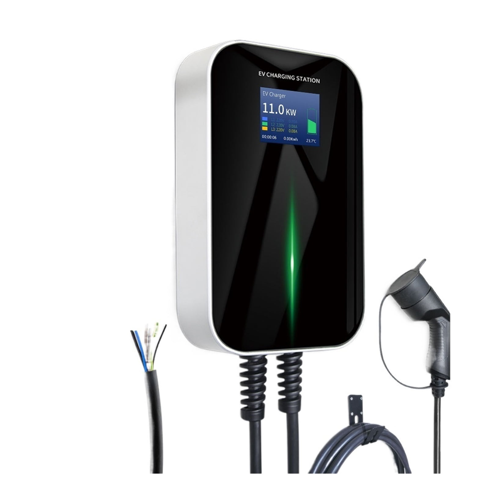 Car EV Charger Wall box Electric Vehicle Charging Station 16A 3 Phase ...