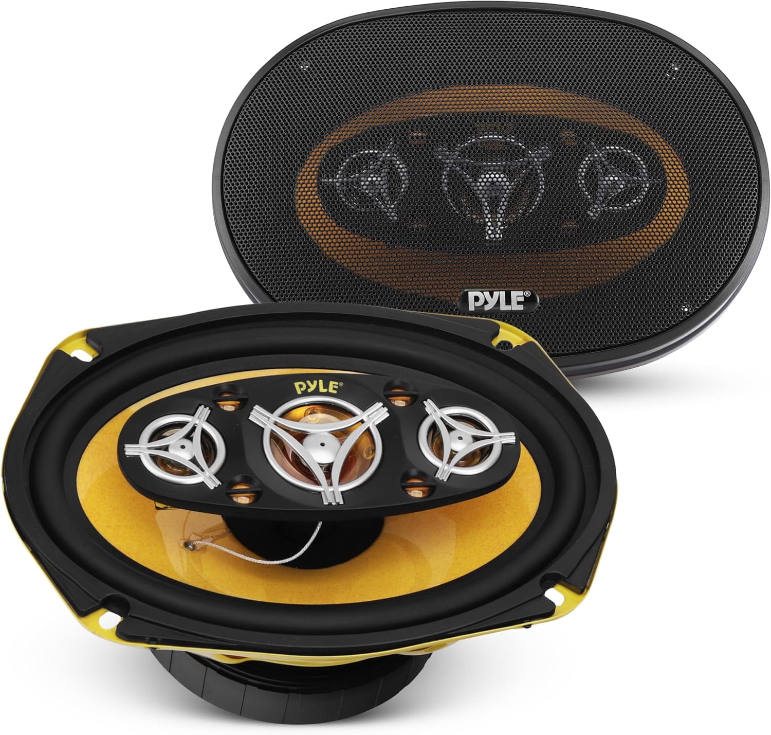 Car Eight Way Speaker System - Pro 6 x 9 Inch 500W 4 Ohm Mid Tweeter ...