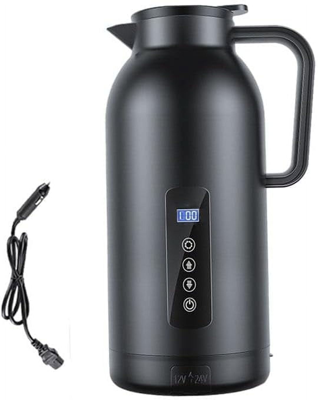Car Electric Kettle Portable Boiling Water Heating Cup Hot Water Kettle ...