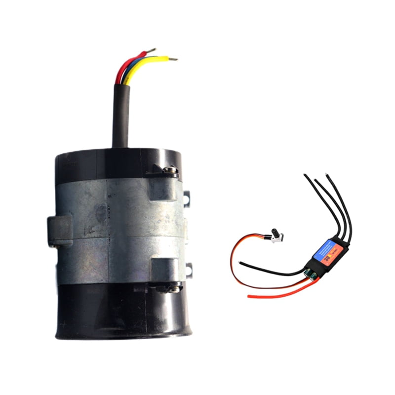 Car Electric Turbine Power Turbo Charger Tan Boost Air Intake Fan DC ...