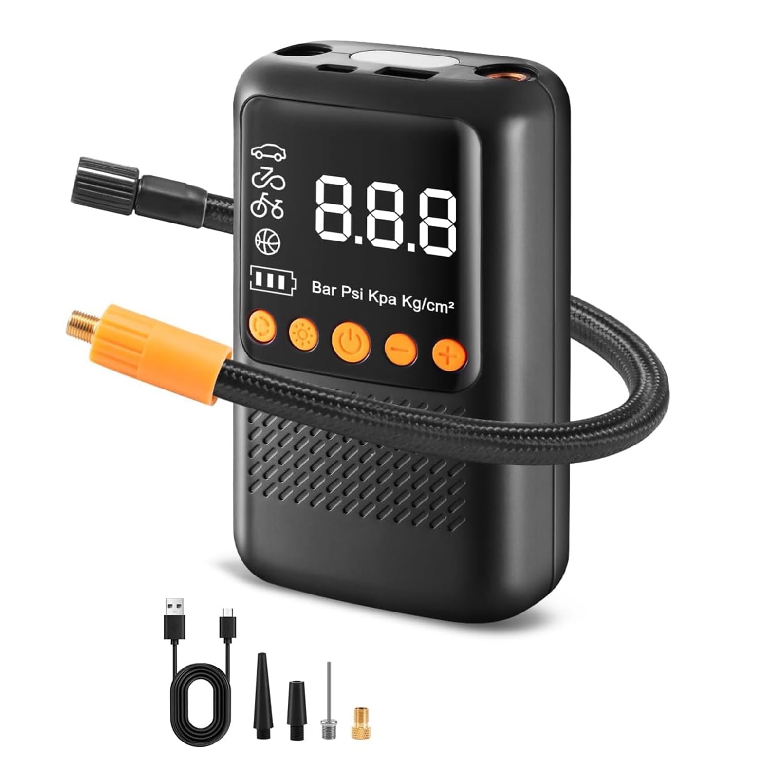 Car Electrical Air Compressor Portable Wireless Digital Electric ...