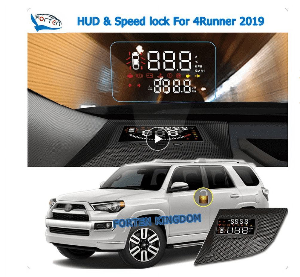 Car Electronic HUD Head Up Display Speedometer Projector And Speed Lock ...