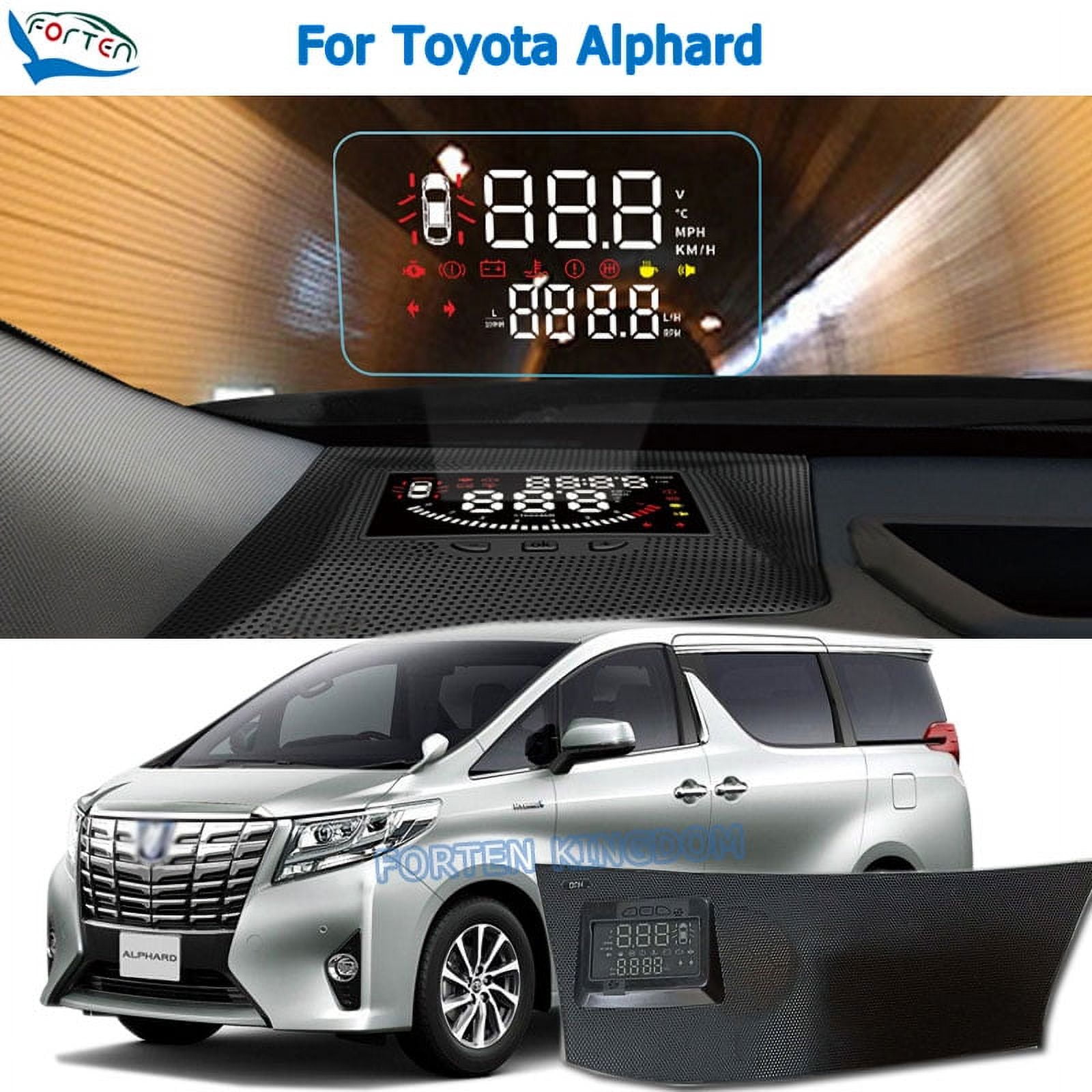 Car Electronic HUD Head Up Display Speedometer Projector For Toyota ...