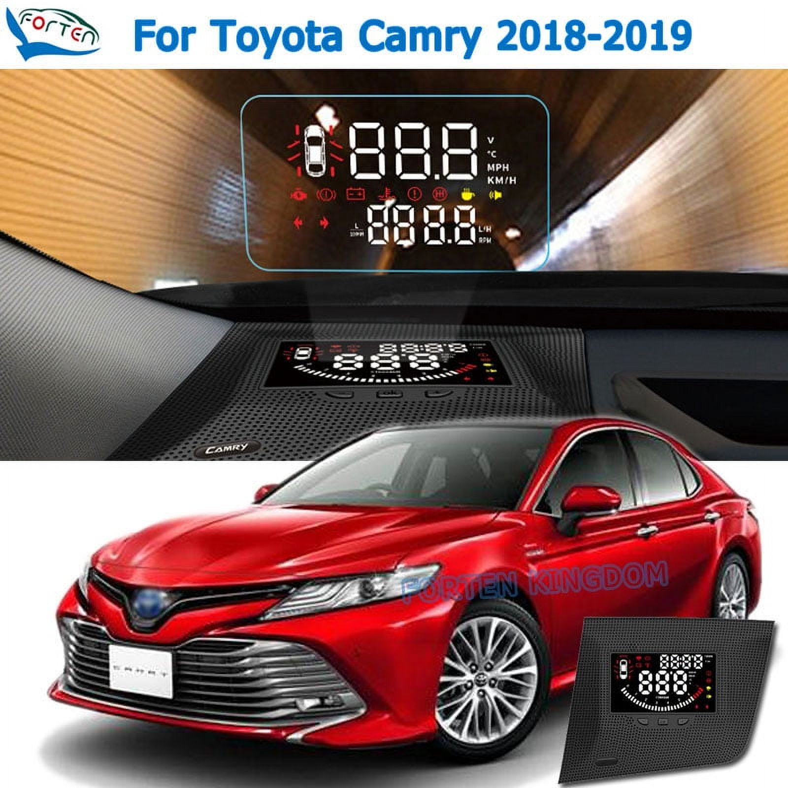 Car Electronic HUD Head Up Display Speedometer Projector For Toyota ...