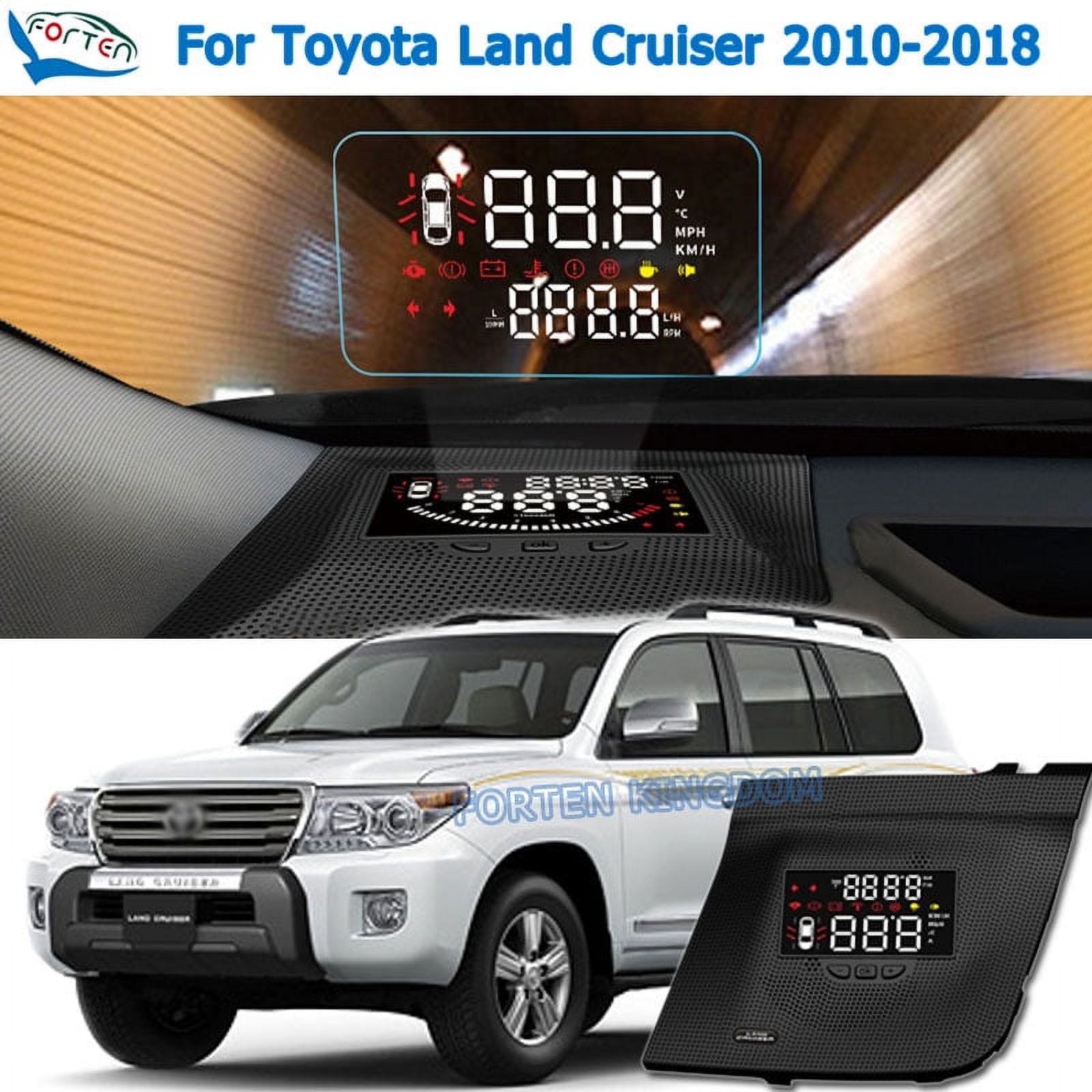 Car Electronic HUD Head Up Display Speedometer Projector For Toyota ...