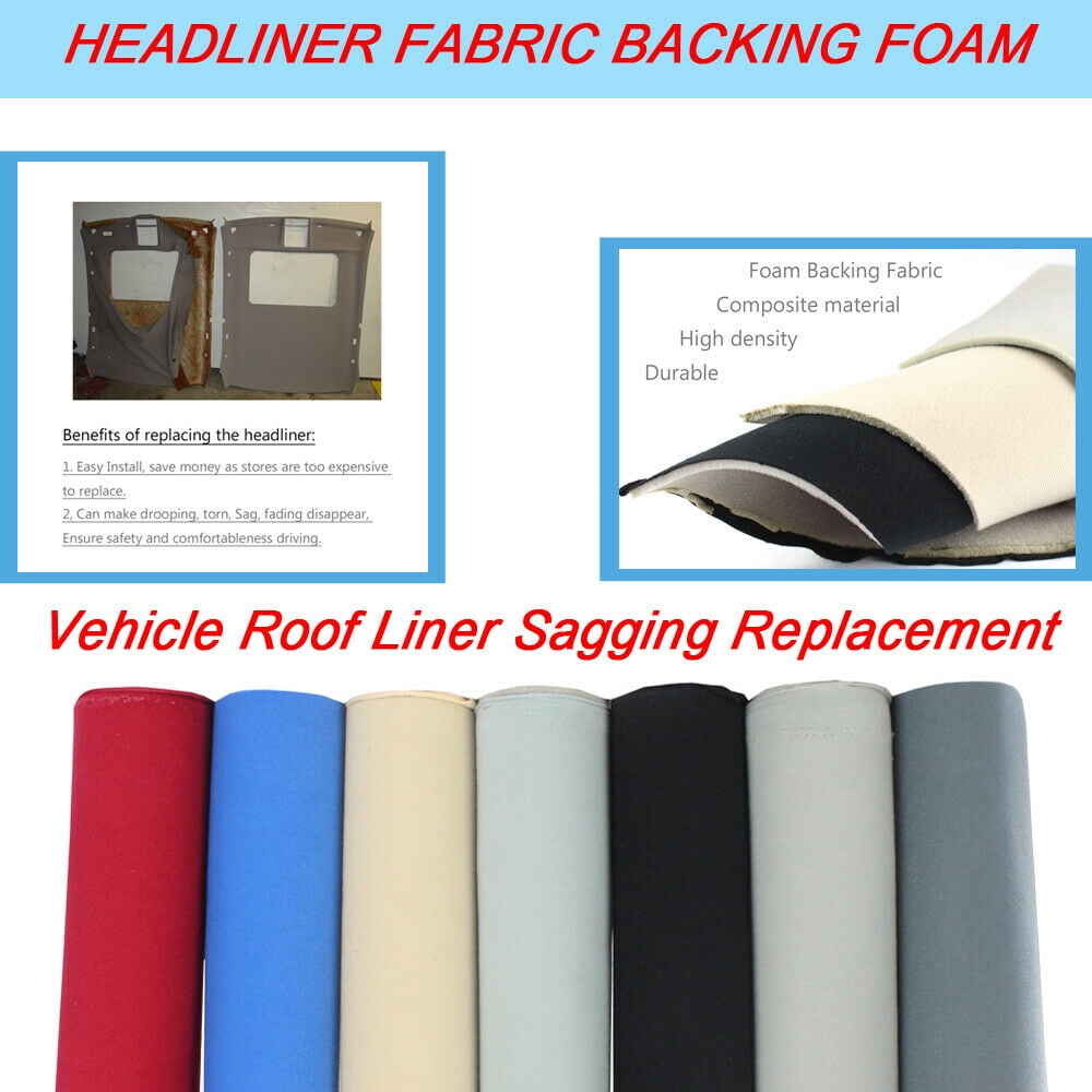 Car Elements Headliner Fabric Upholstery Replacement Decorate Custom ...
