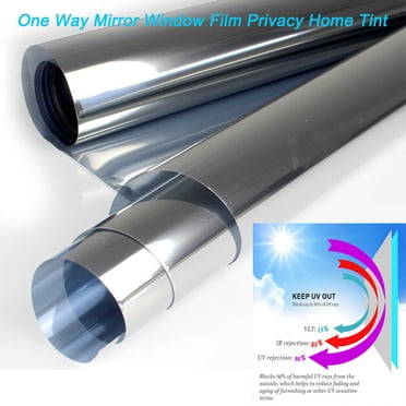 One Way Mirror Tint Window Film Sun/Glare Reduction for Home/Office ...
