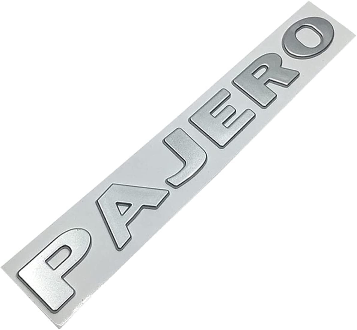 Car Emblem Sticker for Mitsubishi Pajero Letters Emblem, Badge Stickers ...