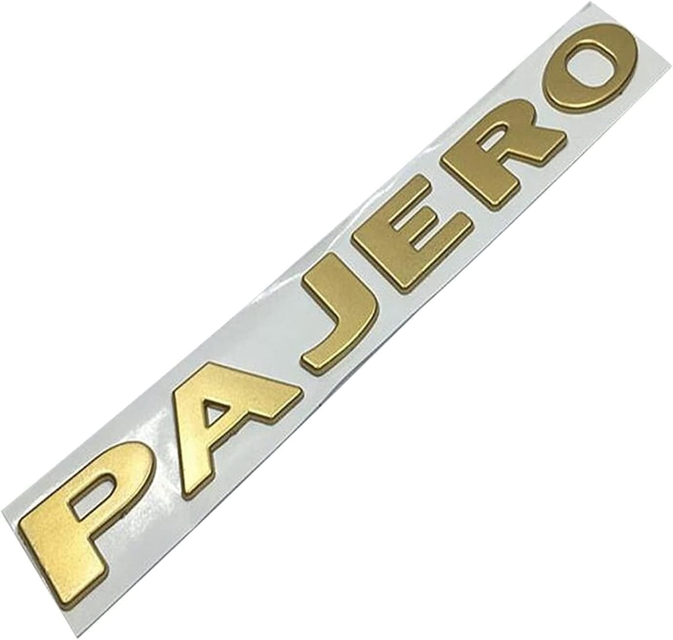 Car Emblem Sticker for Mitsubishi Pajero Letters Emblem, Badge Stickers ...