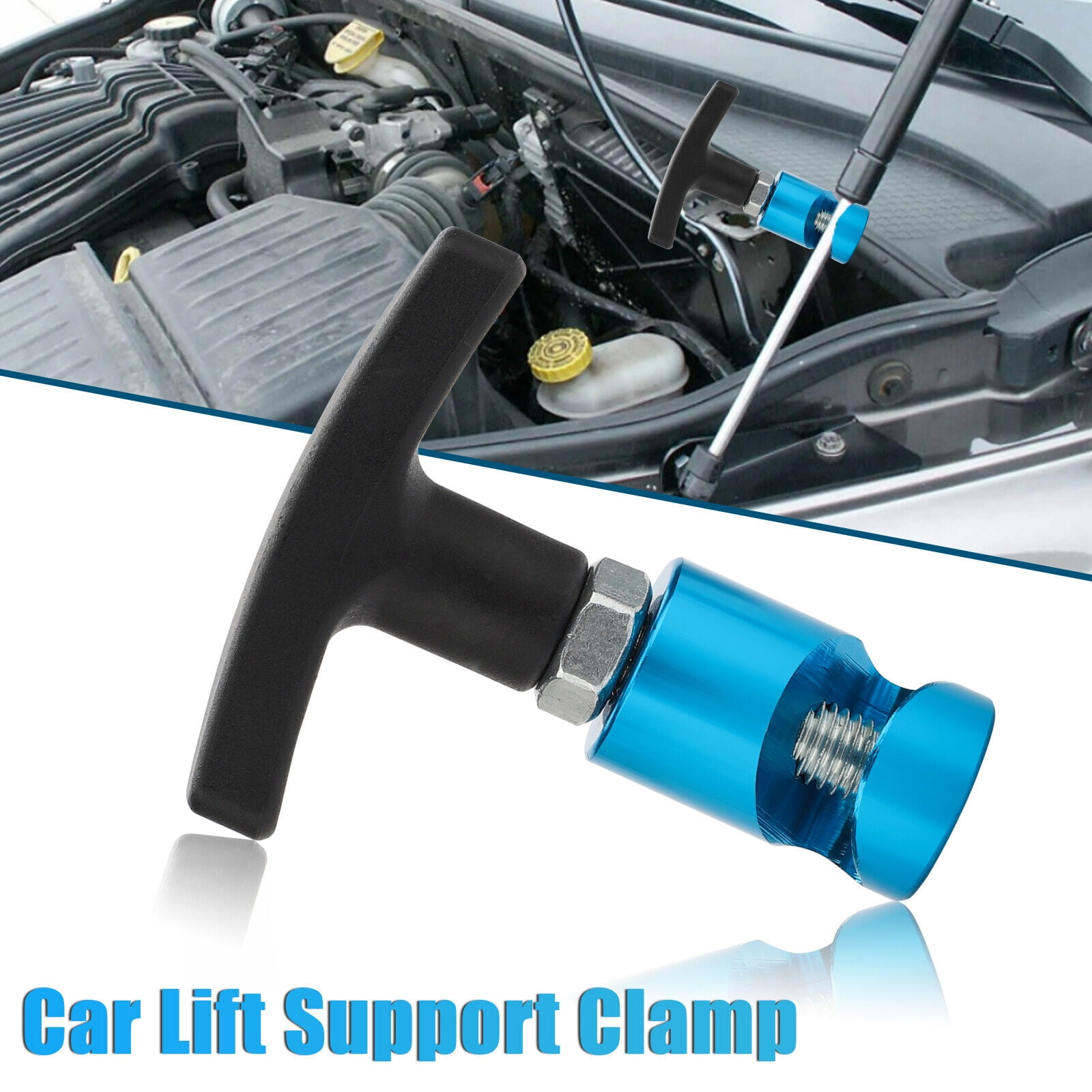 Car Engine Hood Support Rod Clamp Trunk Air Pressure Rod Anti-slip ...
