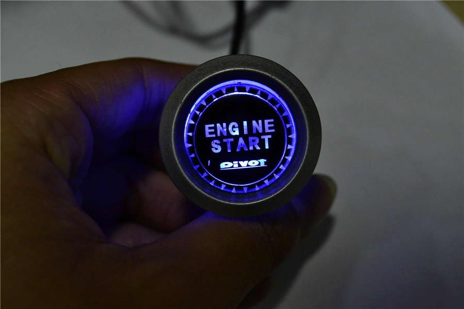 Car Engine Ignition Start Push Button Switch Relay Box Red Illumination ...
