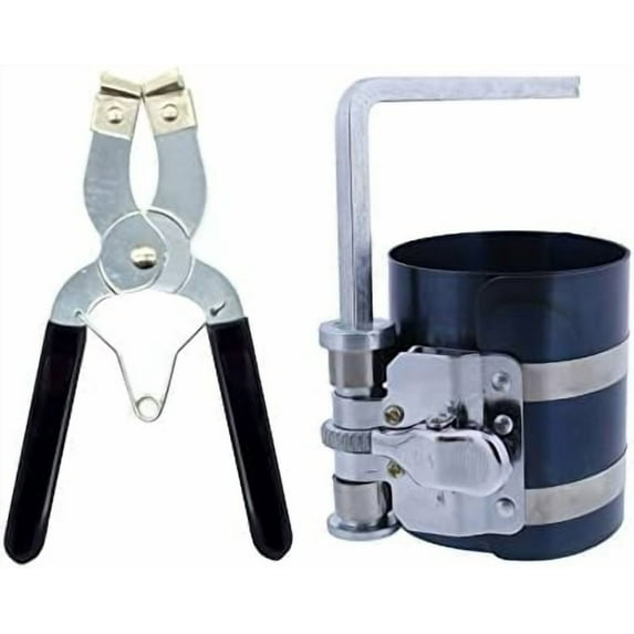 Car Engine Piston Ring Installer Removal Kit - Piston Ring Compressor 2 ...
