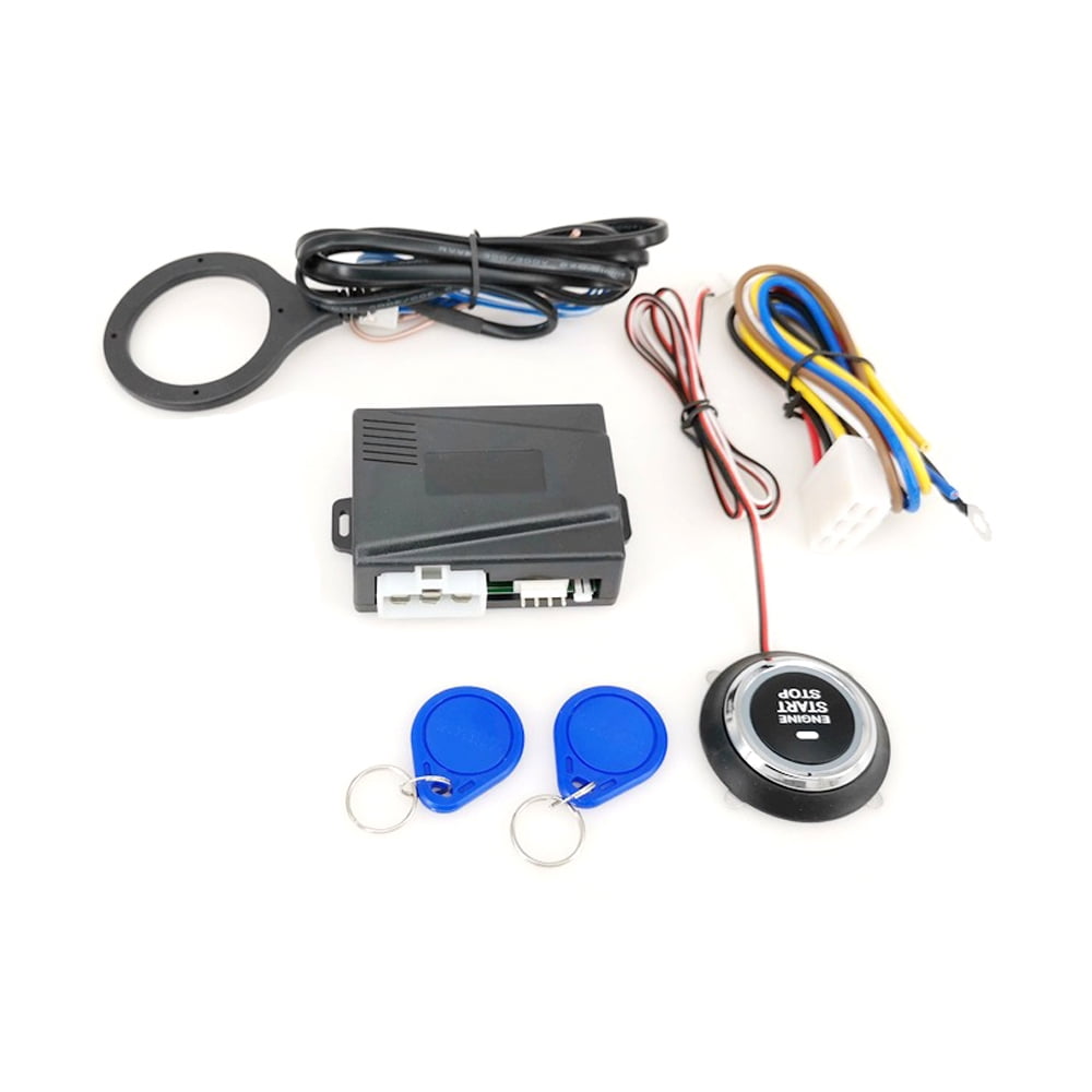 Car Engine Start Push Button, Keyless Engine Start, Stop System Start ...