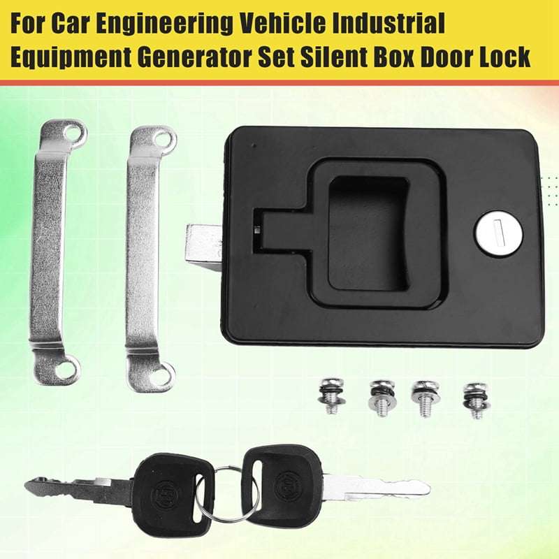 Car Engineering Vehicle Industrial Equipment Door Lock Panel with Key ...