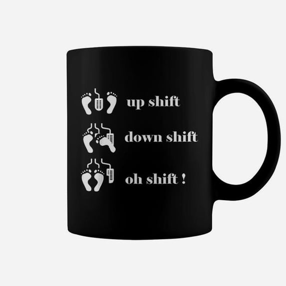 Car Enthusiast Mechanic Muscle Car Stick Shift Coffee Mug - Walmart.com