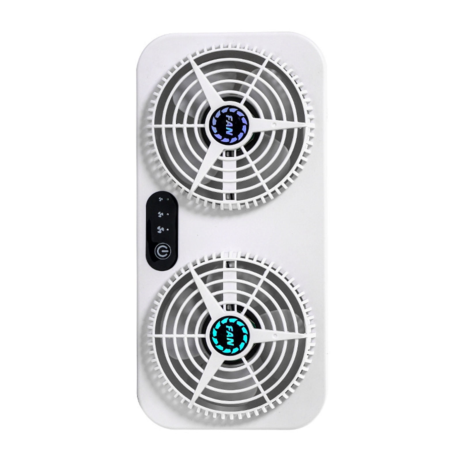 Car Exhaust Fan - Portable 2.4V 5W Ventilation Fan with USB Interface ...