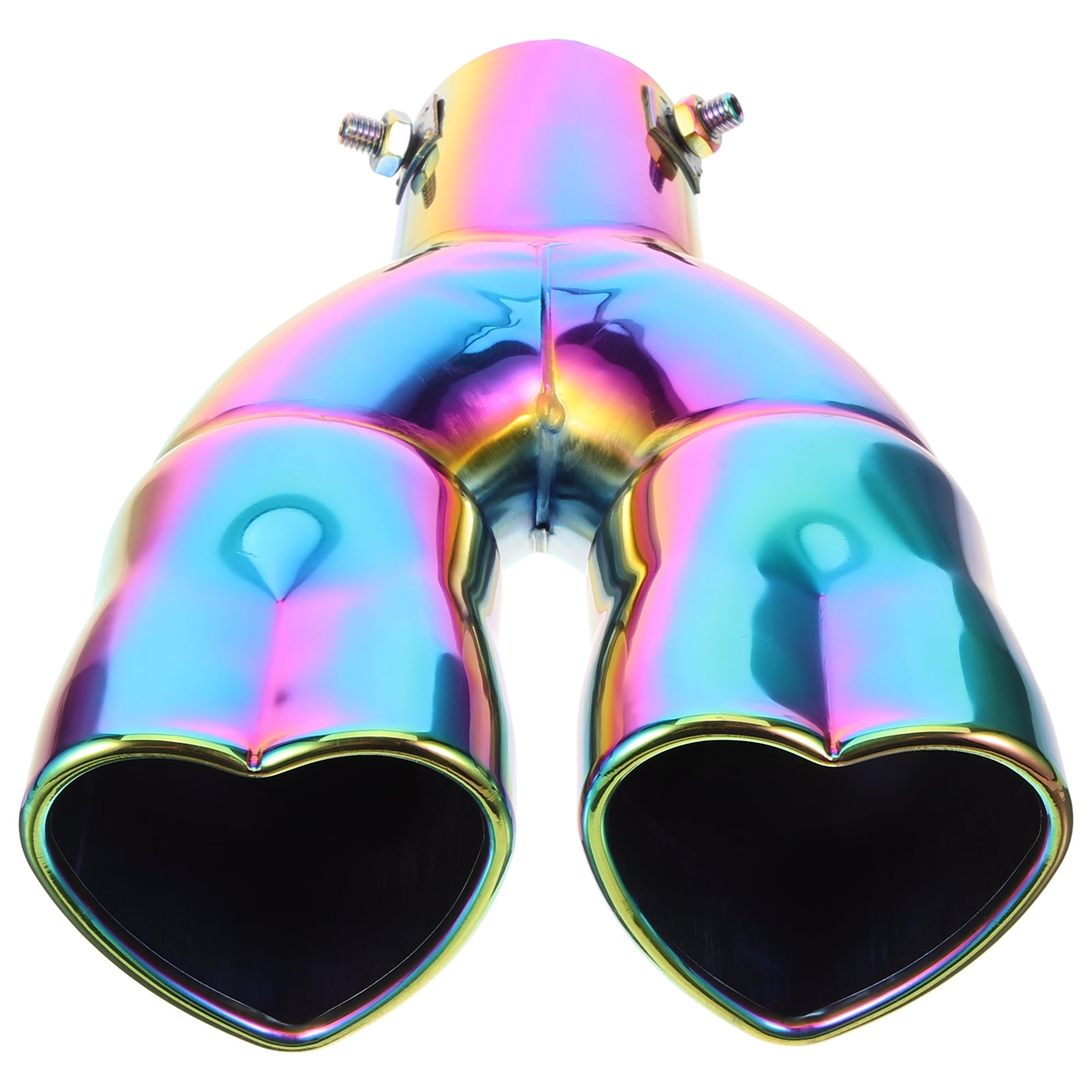 Car Exhaust Motorcycle Cars Tail Silencer Dual Outlets Sleek Design ...