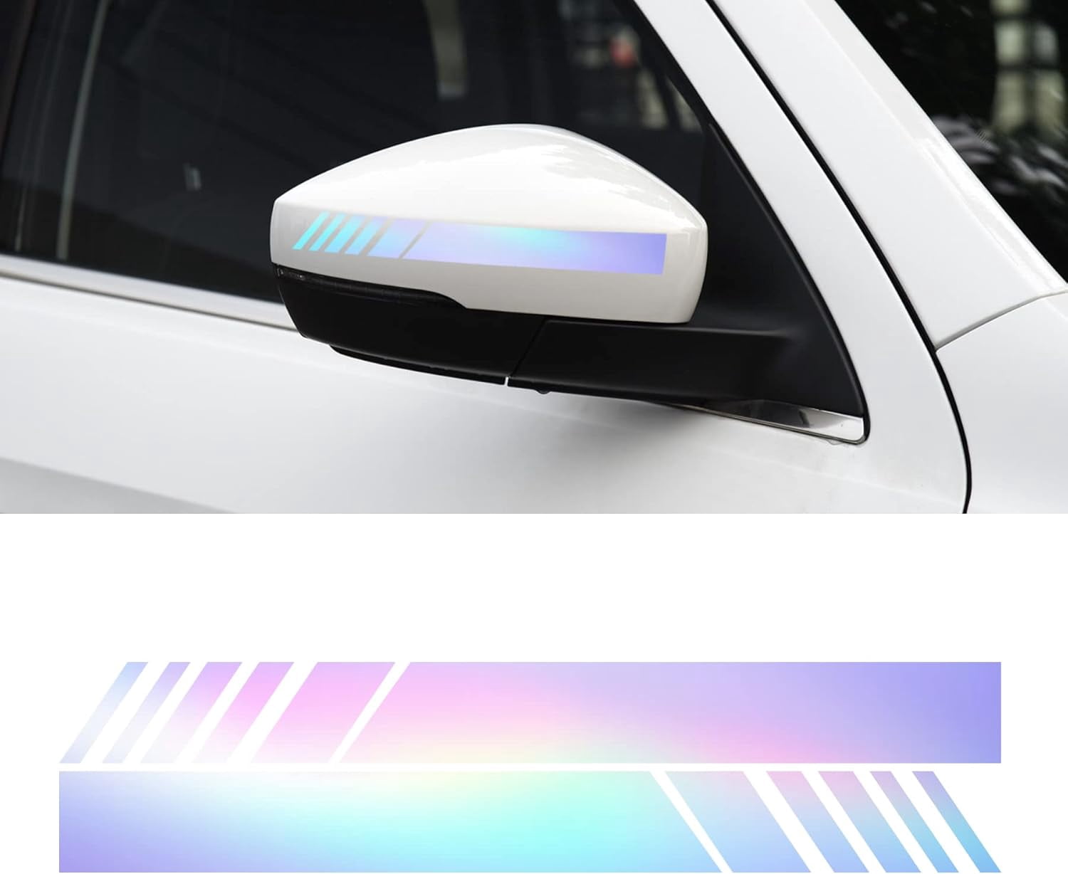Car Exterior Accessories Rear View Mirror Stickers Decor Car Body ...