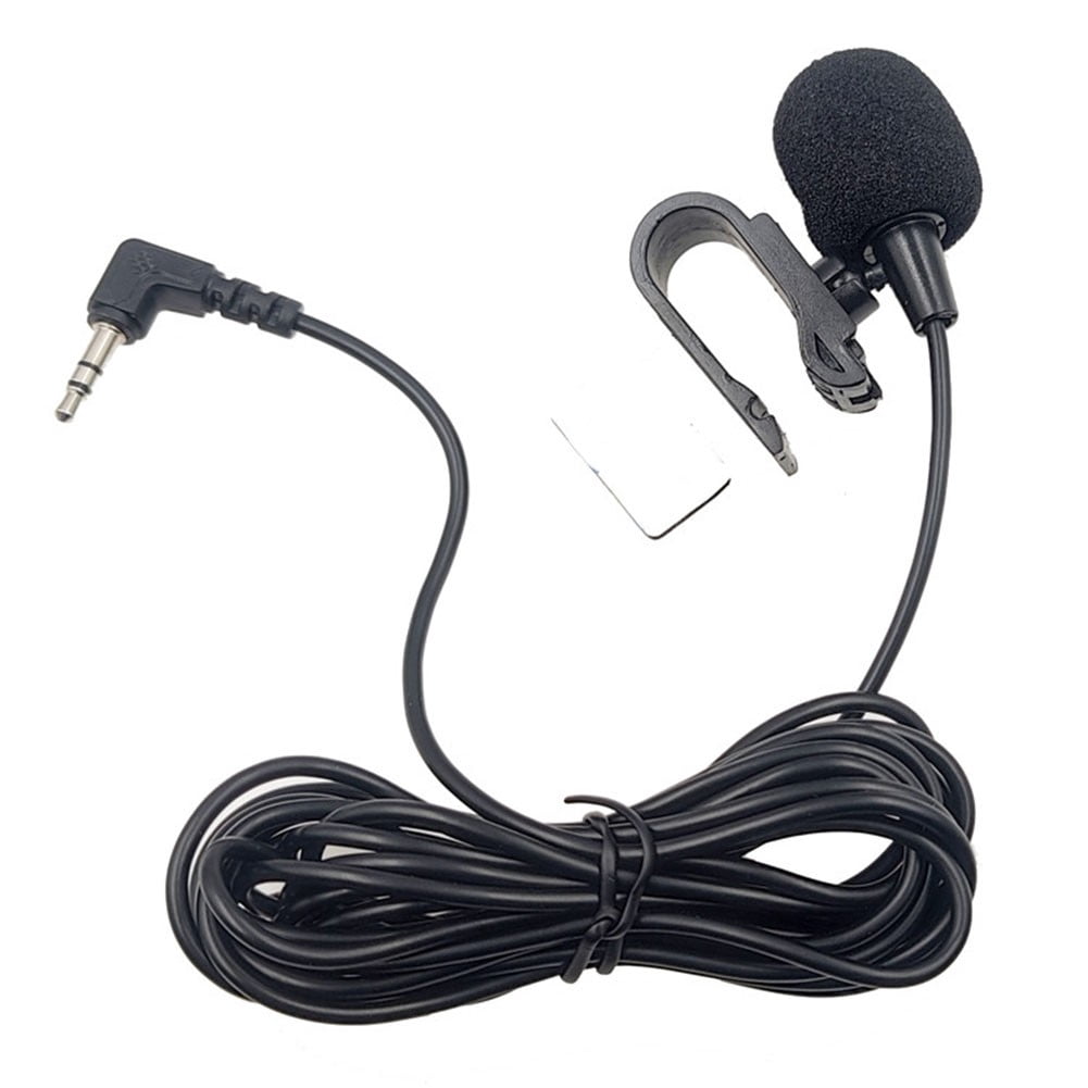 Car External Microphone Stereo Radio 2.5mm 3.5mm Plug Connector Mini ...