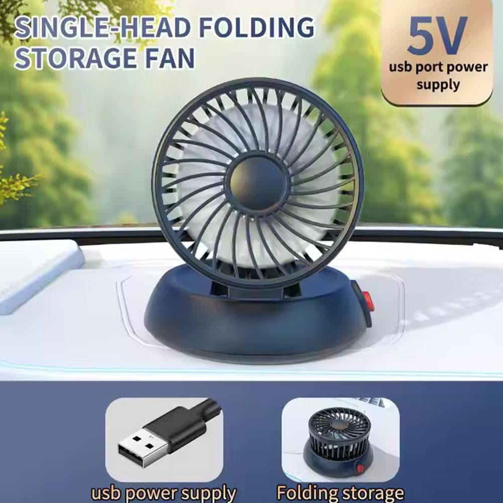 Car Fan 5/12/24V,360 Degree Rotatable Car Fan,Electric 3 Speed Single ...