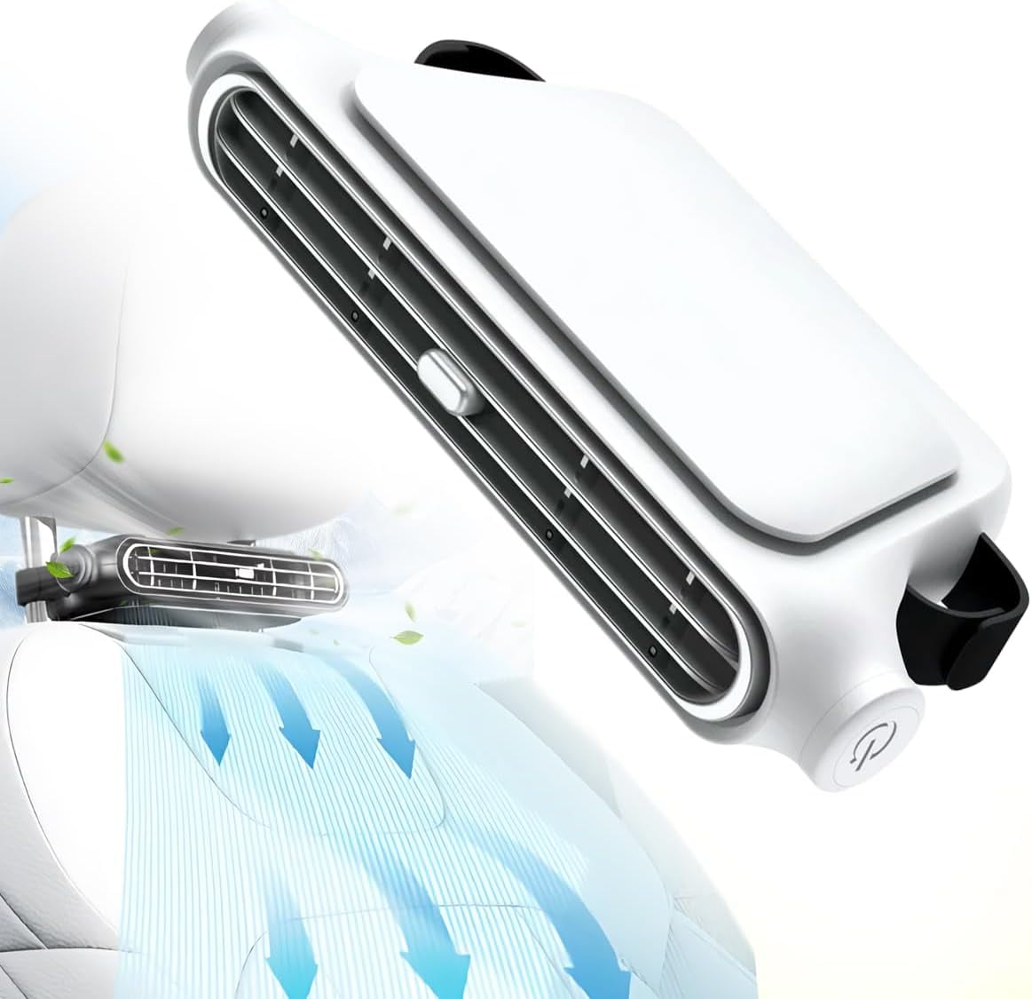 Car Fan for Driver and Passenger's Seat, Car Seat Fans for Backseat ...