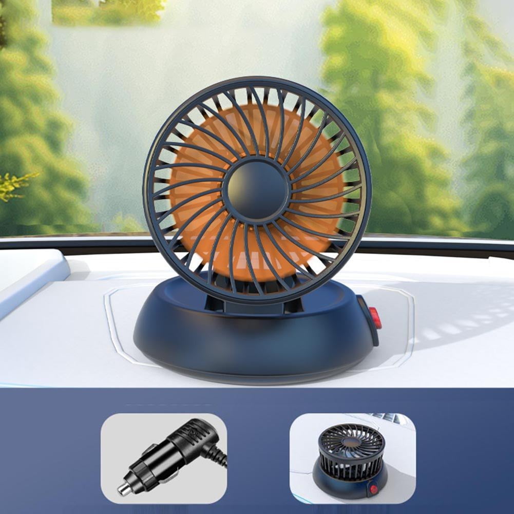 Car Fan Single Head Fan 360° Cooling Fan Car Cooler Fan Wind Adjustment ...