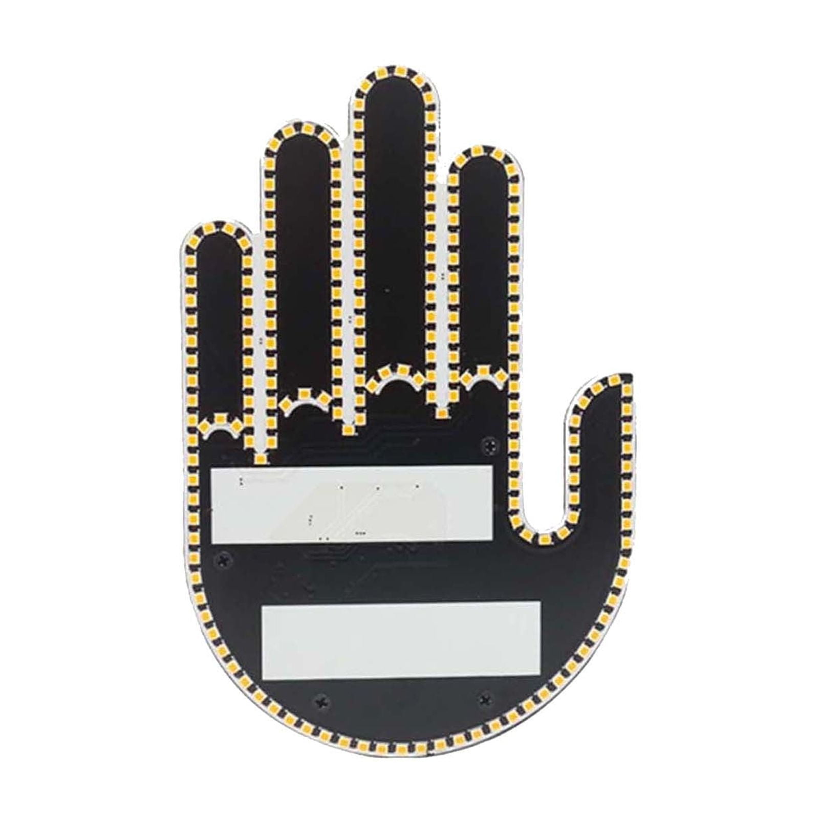 Car Finger Light with Remote Control, Funny LED Gesture Hand Light with ...