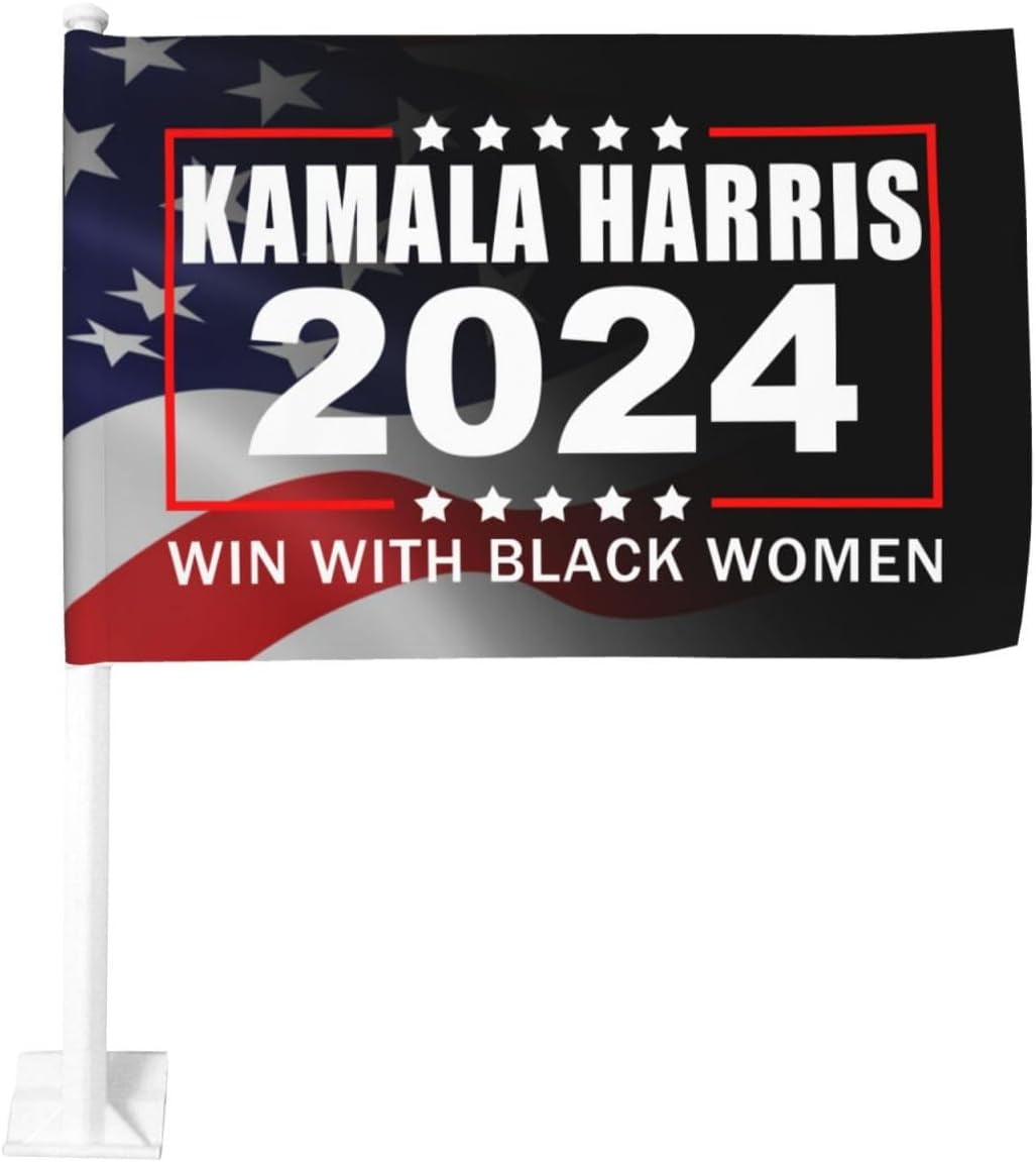 Car Flag Kamala Harris Madam President Harris 2024 Double Sided Window ...
