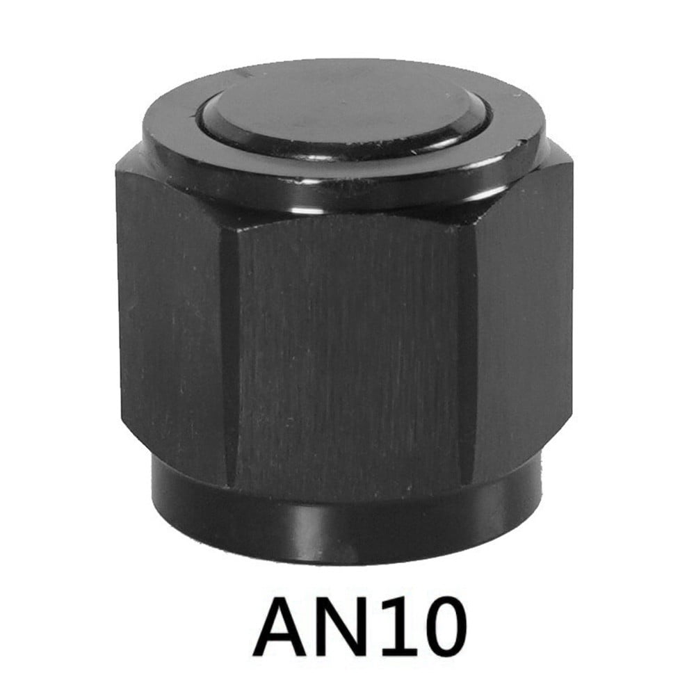 Car Flare Cap Tube Fitting AN4 AN6 AN8 AN10 AN12 Female Flare Cap Block ...