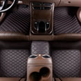 Car Floor Mats 5Pcs Universal Quality PU Leather Waterproof Auto Foot ...