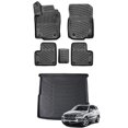 Car Floor Mats + Cargo Liner (Full SET) Compatible for Mercedes ML ...