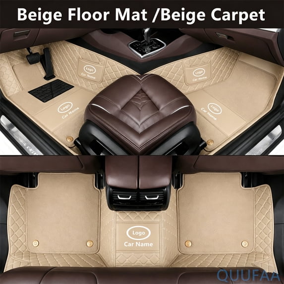 Custom Car Floor Mats For Compatible With INFINITI QX30 2017-2019 ...