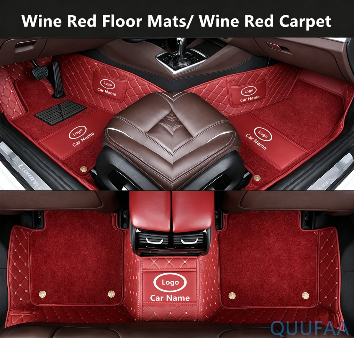 Car Floor Mats Custom For Compatible With INFINITI QX70 S51 2014-2017 ...