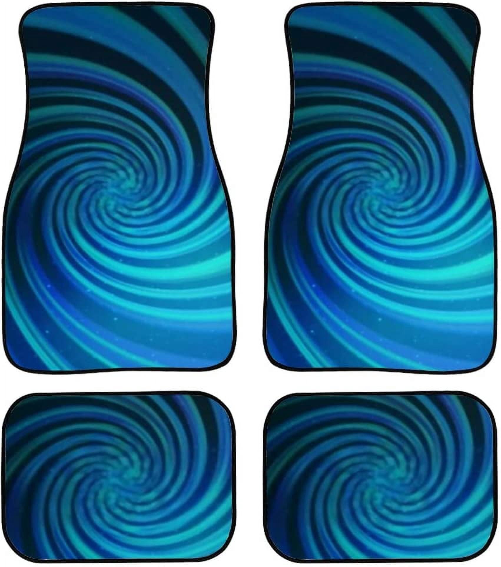 Car Floor Mats Dark Blue Template Space Stars Print Design Carpet Car ...
