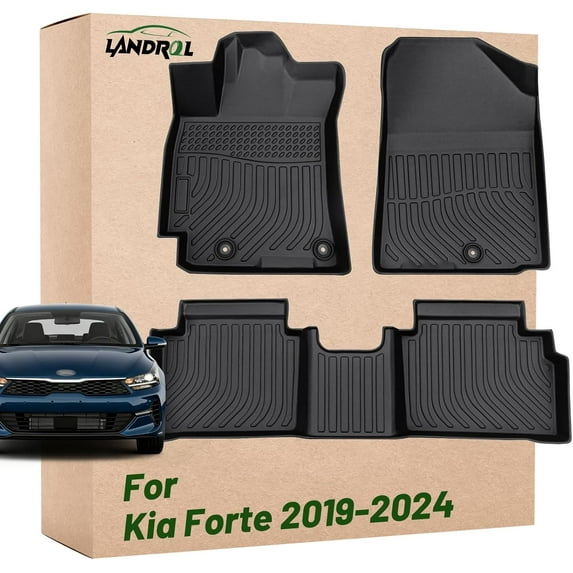 Car Floor Mats Replacement for Forte 2019-2024 Model All Weather ...