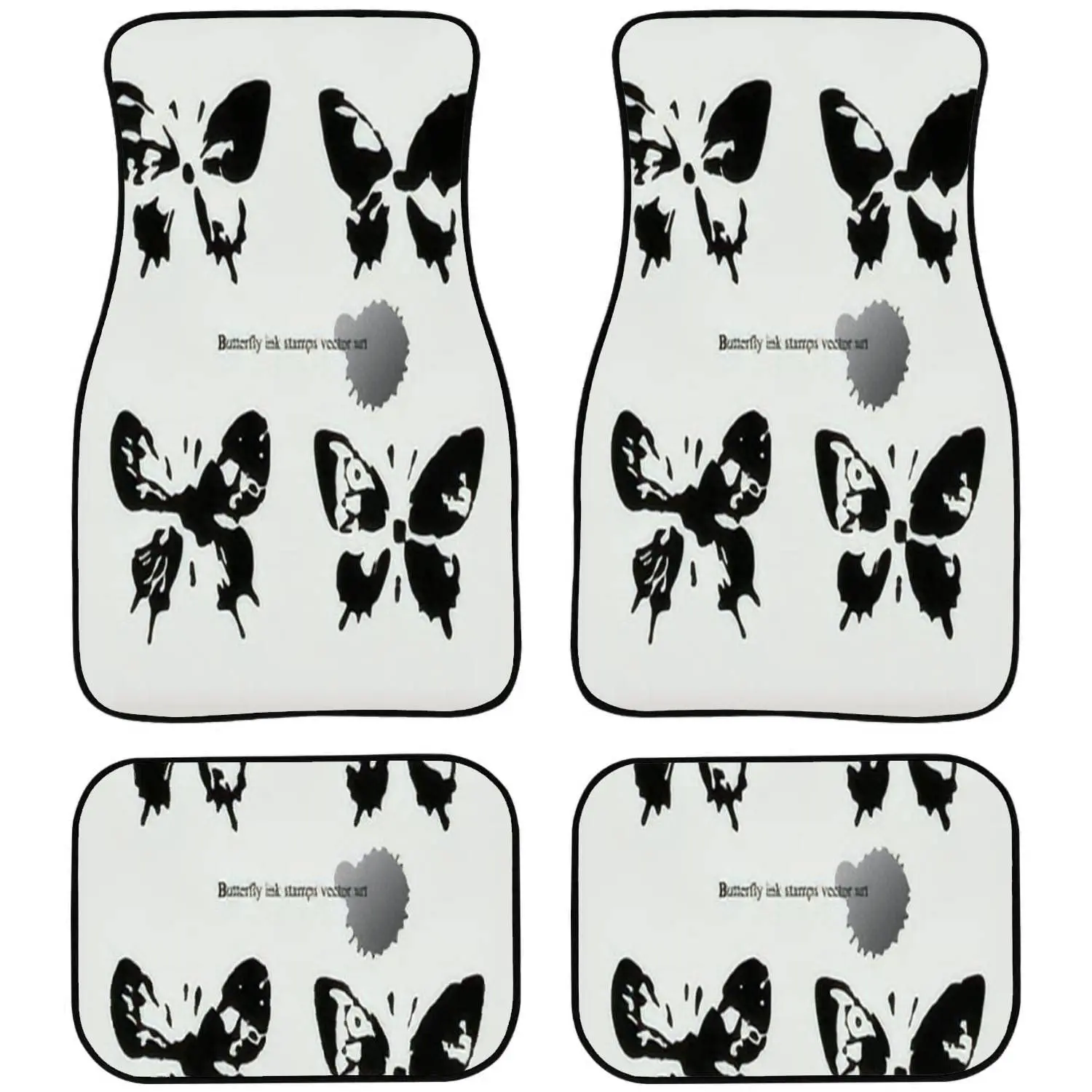 Car Floor Mats - Seamless Butterfly Colorful Butterflies Flying ...