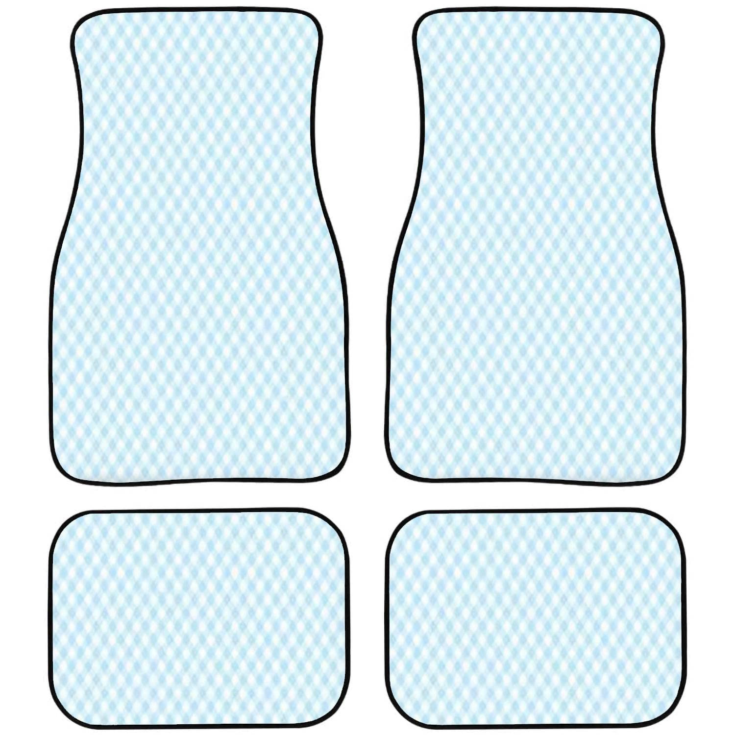 Car Floor Mats - Seamless Orange Polka dot Tiling Abstract Spring ...