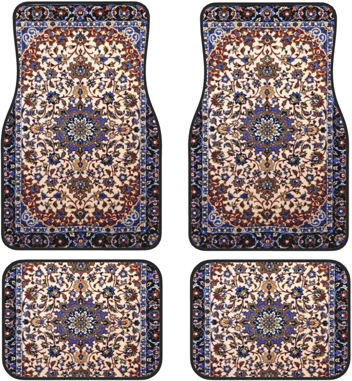 Car Floor Mats Set of 4,Antique Oriental Turkish Persian Carpet Front ...