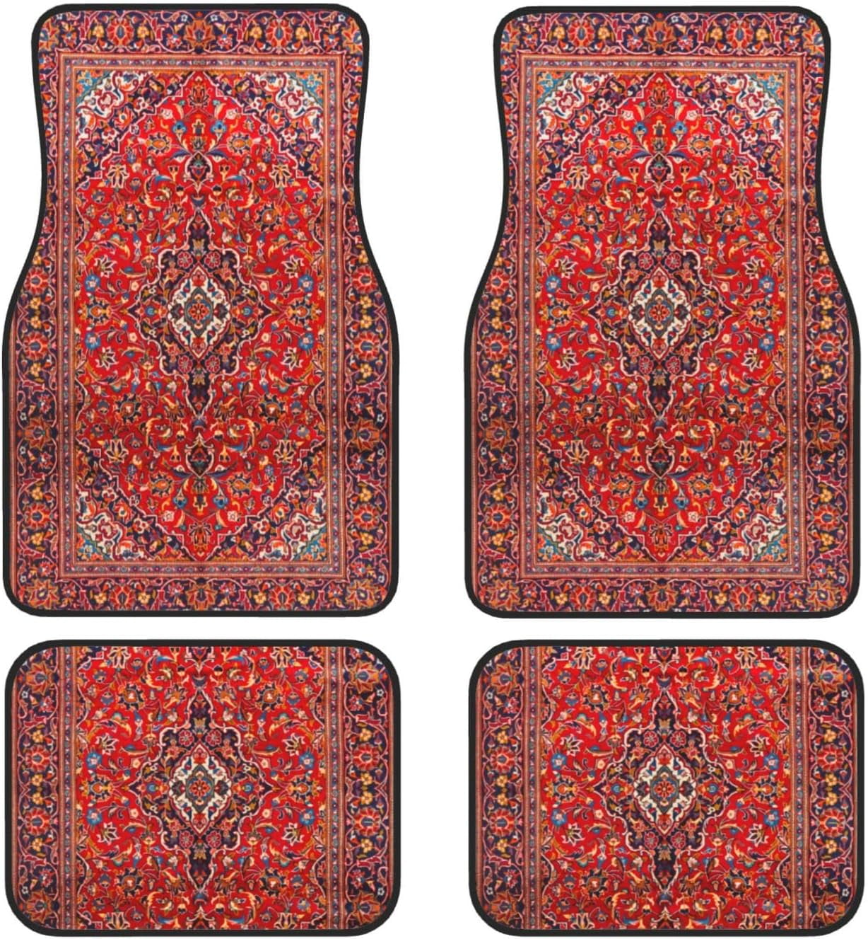 Car Floor Mats Set of 4,Antique Oriental Turkish Persian Carpet Front ...