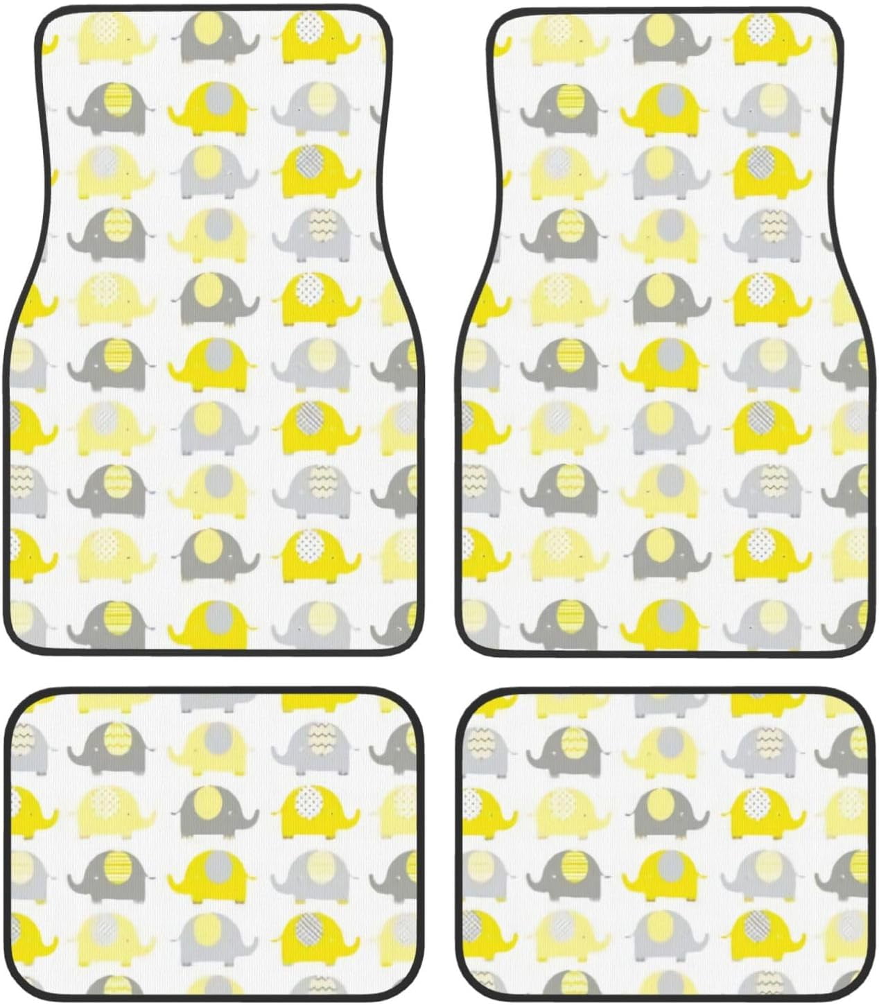 Car Floor Mats Set of 4, William Morris Strawberry Thief Floral Vehicle ...