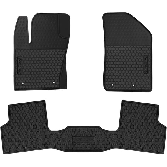 Car Floor Mats for Jeep Renegade 2015-2025 2026 Custom Fit Full Black ...