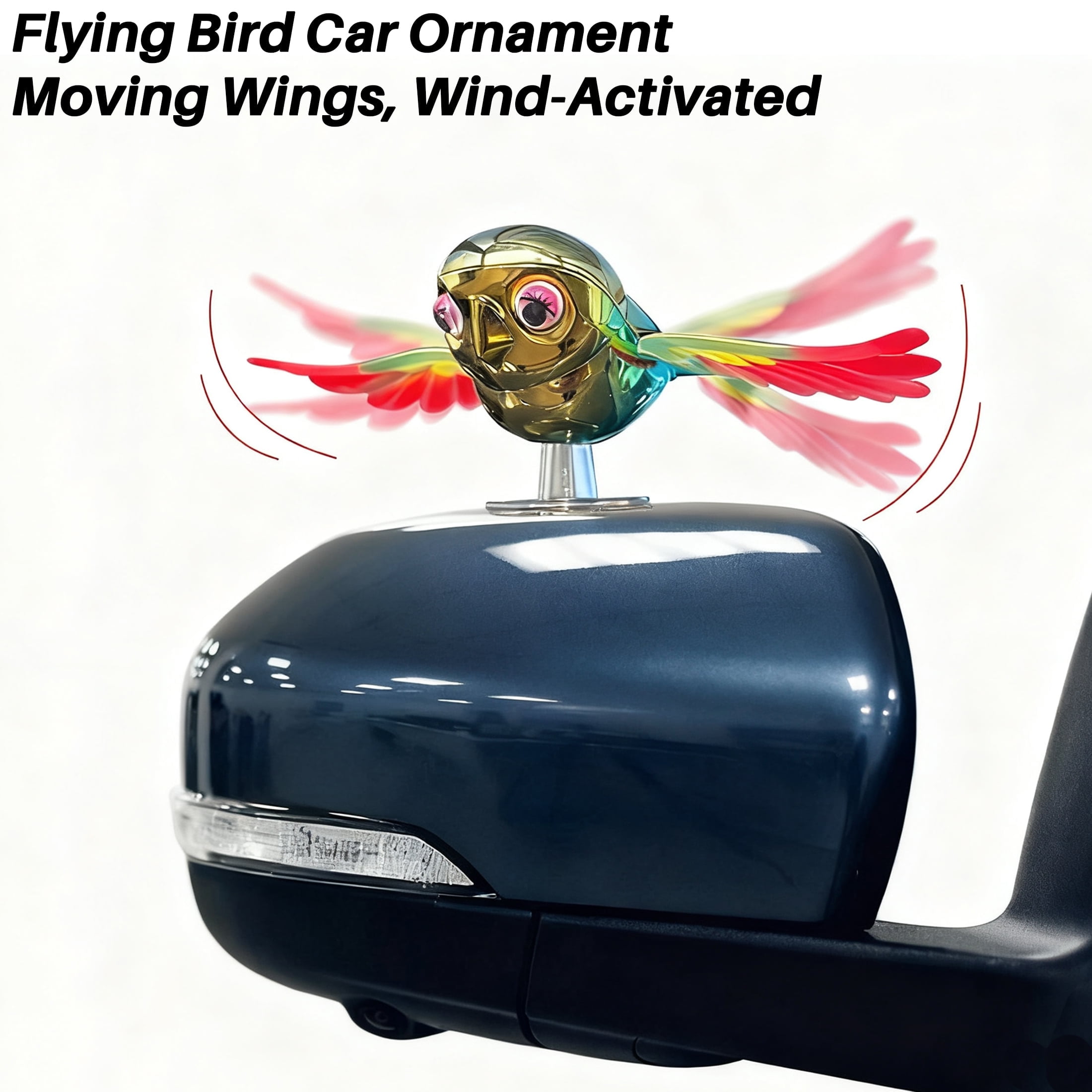 Car Flying Bird Ornament - Fits Car, Motorcycle & Bicycle, Wind ...
