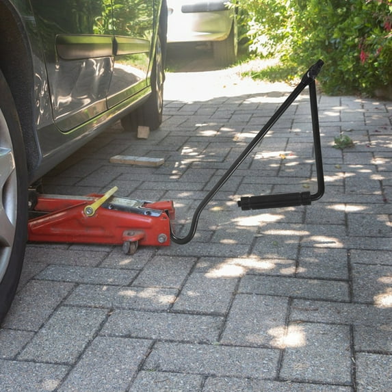 Car Foldable Hand Jack Rocker Folding Handle Scissor Jack Rocker Car ...